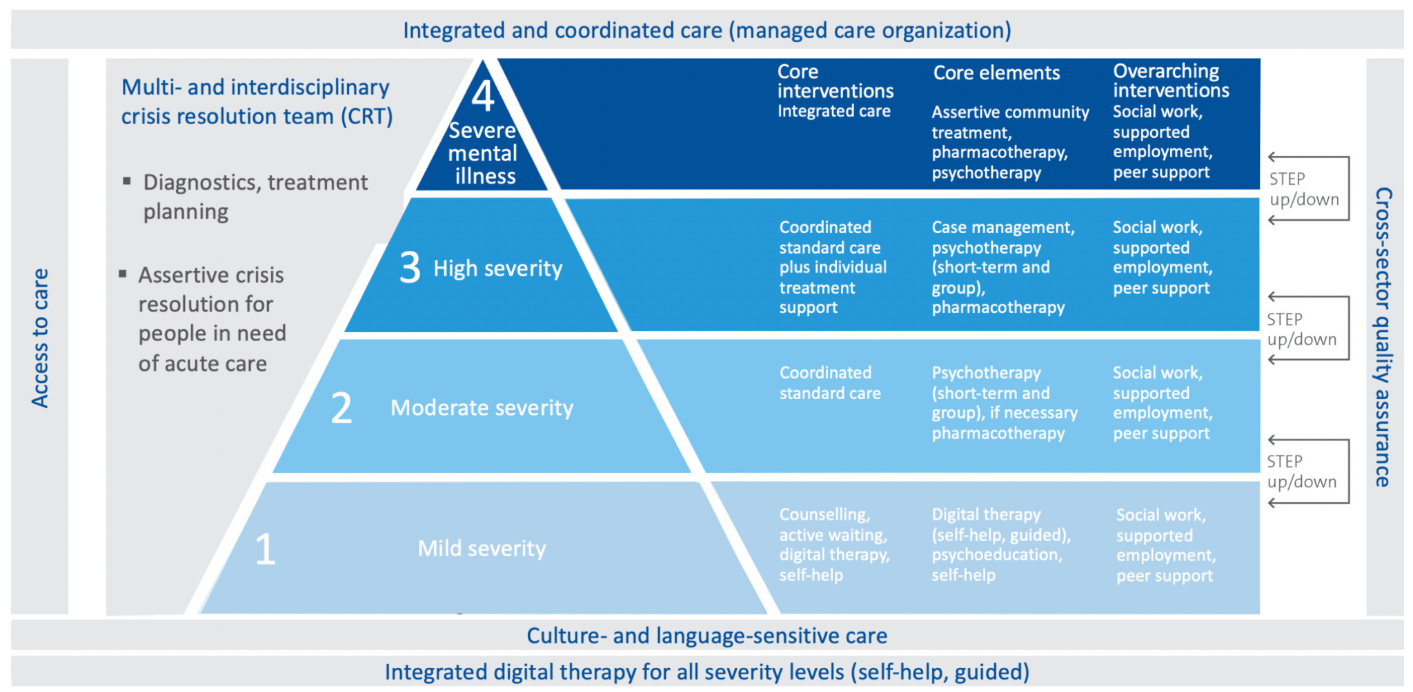 Stepped Care Service Model (Recover) - Mental Health Translation ...